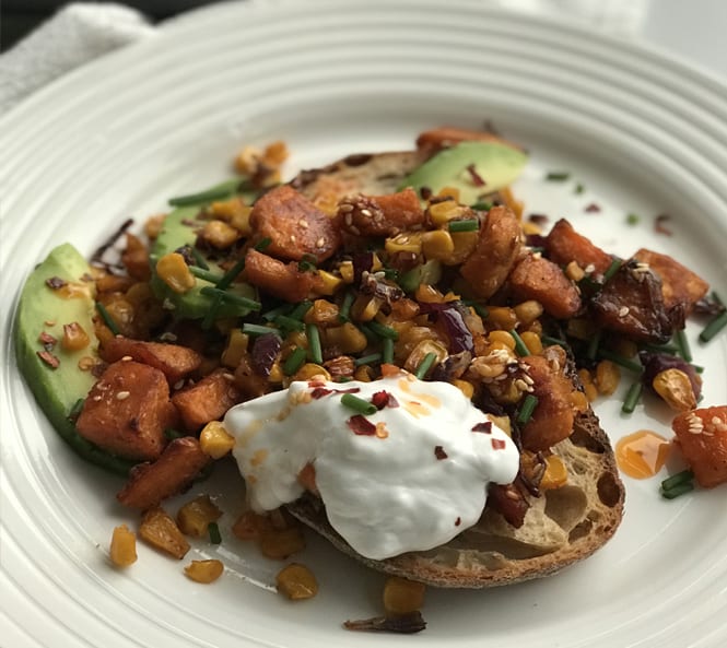 Sweet Potato Hash | Strong Roots