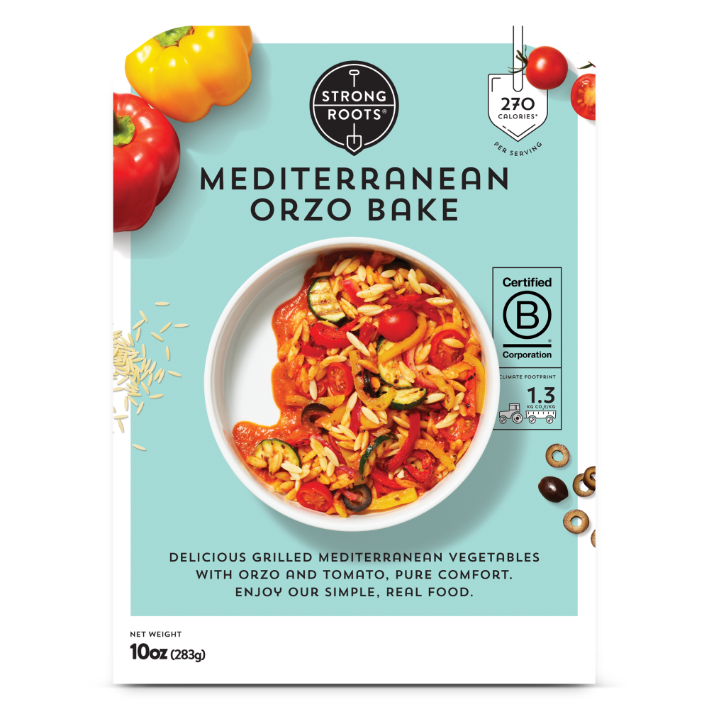 Mediterranean Orzo Bake | Vegan & Frozen that's Good Made Easy | Strong ...